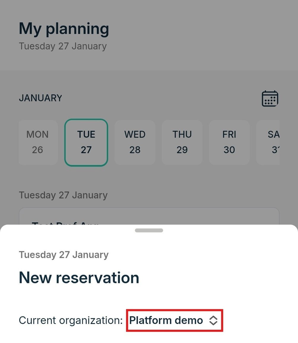 Izix New App: How to Create a Parking Reservation