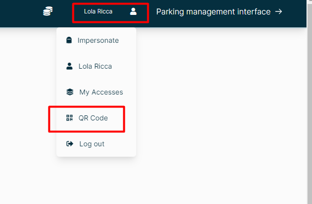 Where can I find my QR code